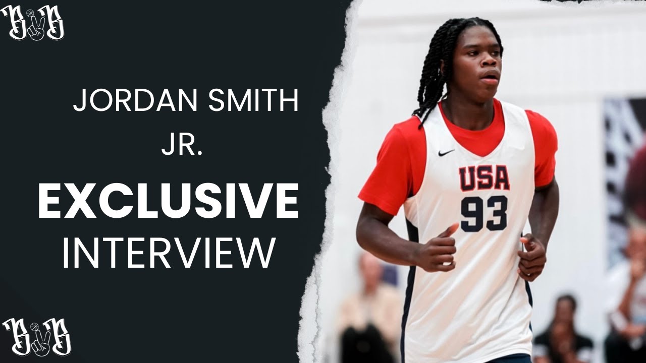 Exclusive Interview with 2026 5-star guard Jordan Smith Jr. - YouTube