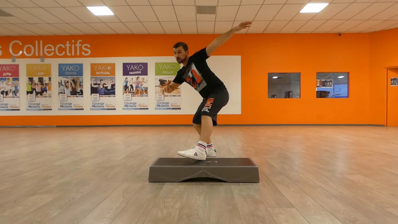 Step Choreography 130 Step by Step Advanced - YouTube