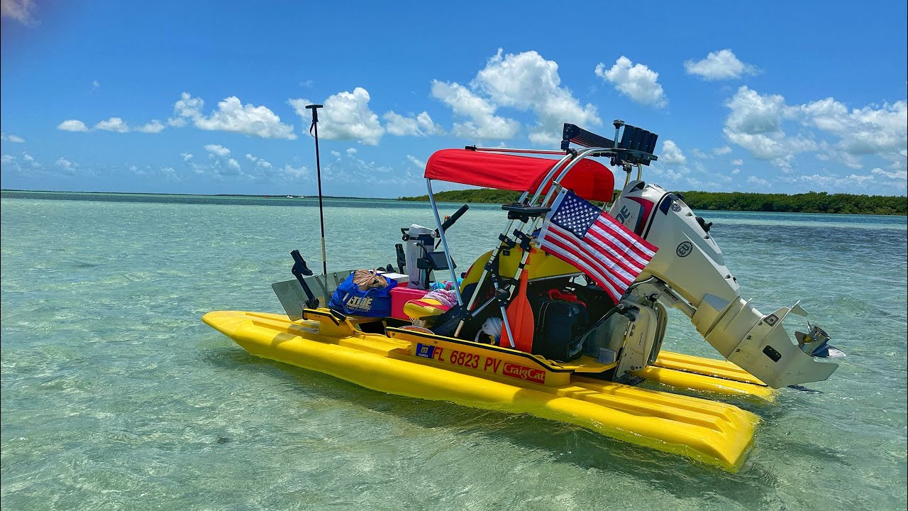 Marvin Key on our CraigCat, Backcountry Exploring, Sugarloaf Sound ...