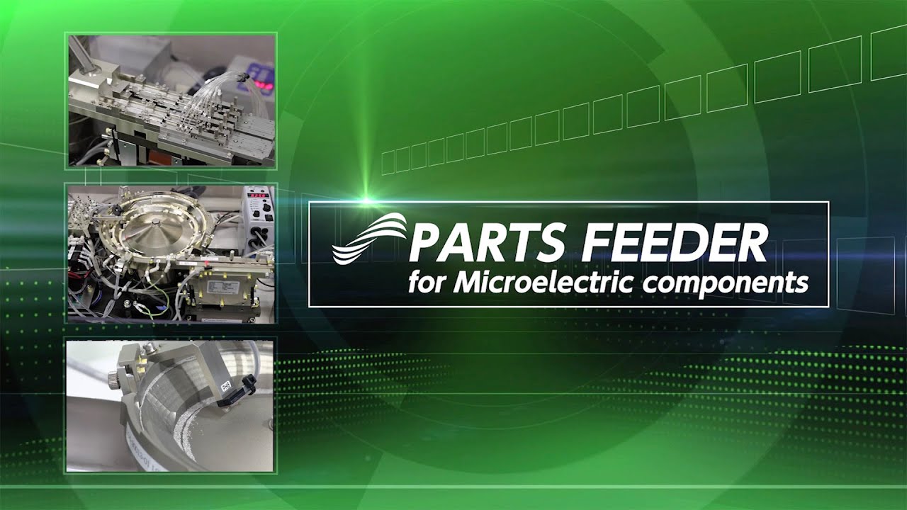 PARTS FEEDER for Microelectric components - YouTube