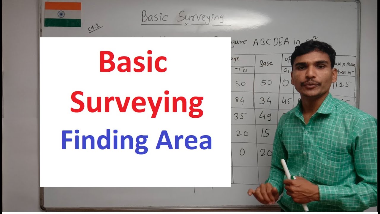 Finding Area -Basic Surveying - YouTube