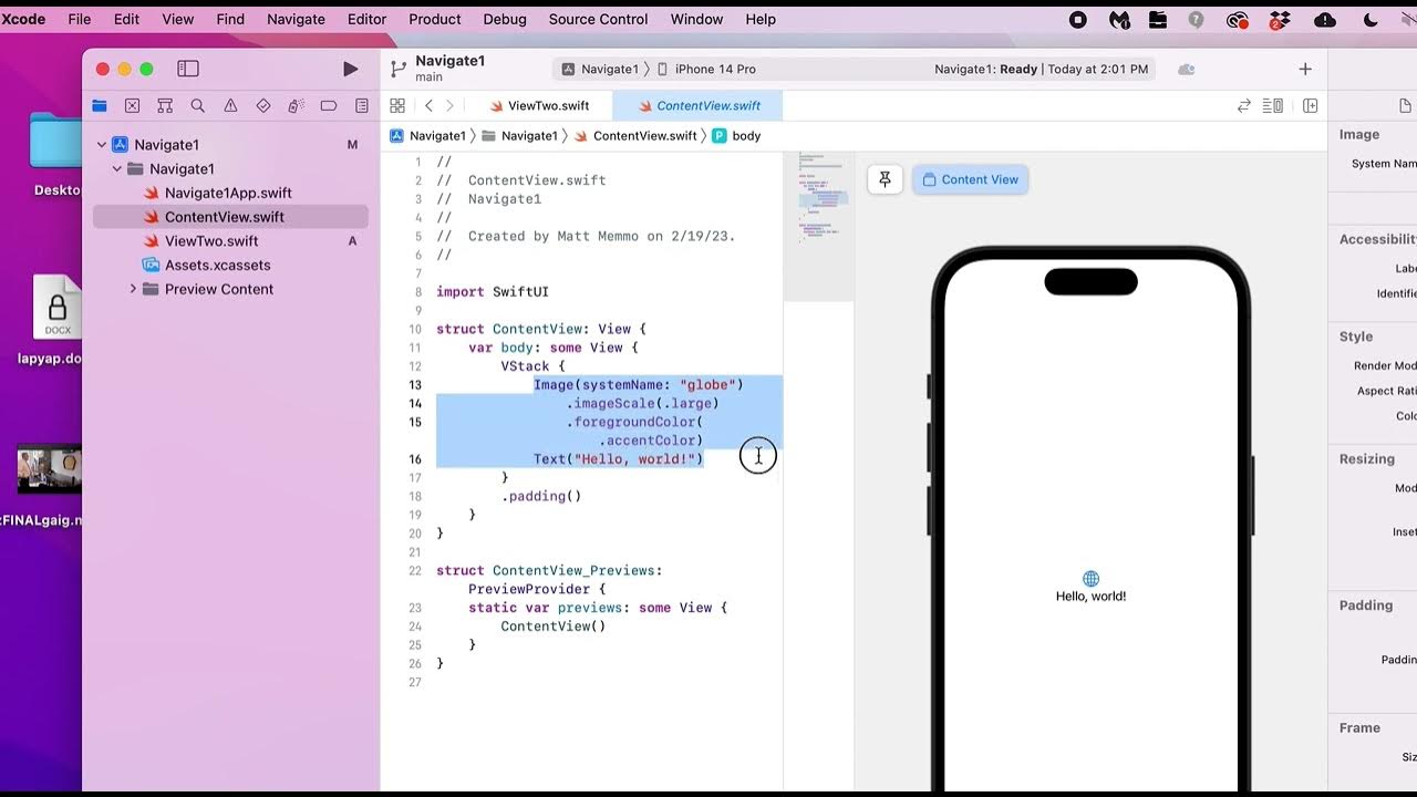 Navigate Between Views Swiftui Youtube