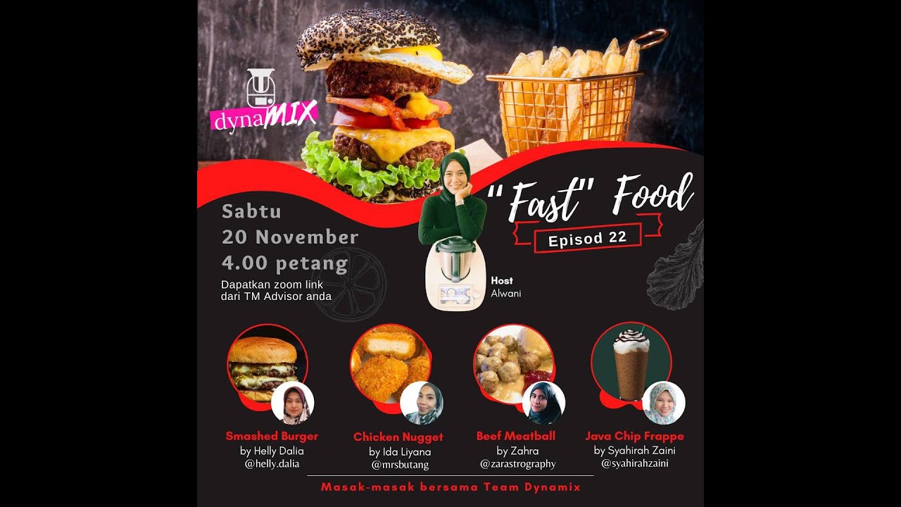 Thermomix TM6 - Team dynaMIX: Ep 22 'FAST FOOD'' - YouTube