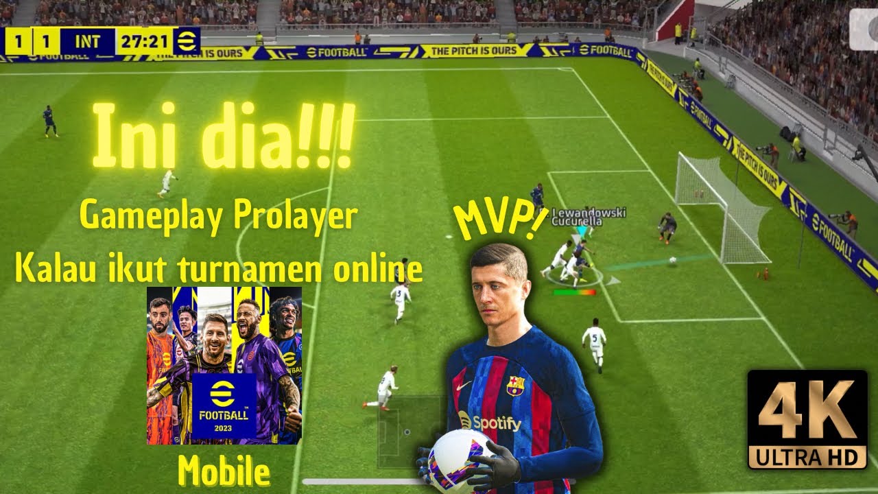 HIGHLIGHT GAMEPLAY PROPLAYER EFOOTBALL MOBILE 2023 | KINGS TOURNAMENT ...