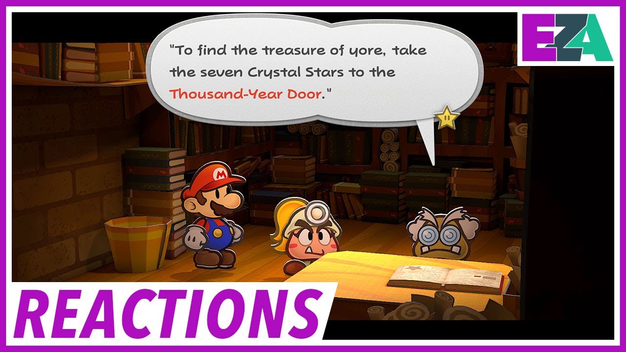 Paper Mario: The Thousand-Year Door - Easy Allies Reactions - YouTube