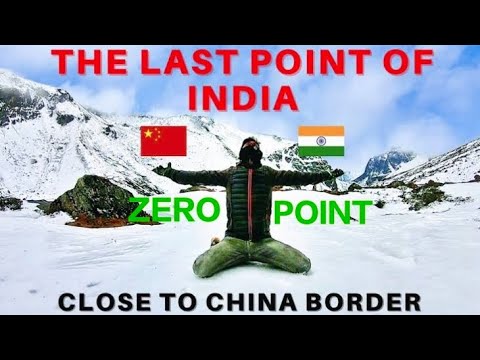 Zero Point || India China Border || Yumthang, Lachung || Travel vlog ...