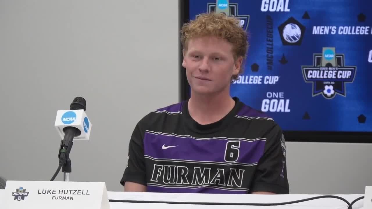 WATCH: Furman soccer's Luke Hutzell, Ivan Horvat full College Cup ...