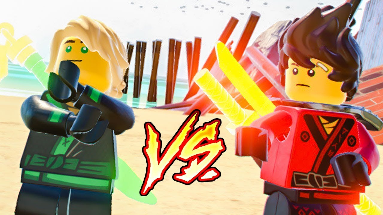LLOYD VS KAI em The LEGO NINJAGO Movie Video Game - YouTube