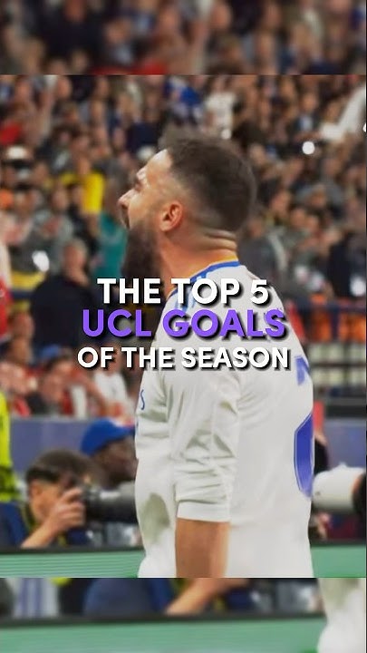 The top 5 ucl goals of the season 2021/22 | #football - YouTube