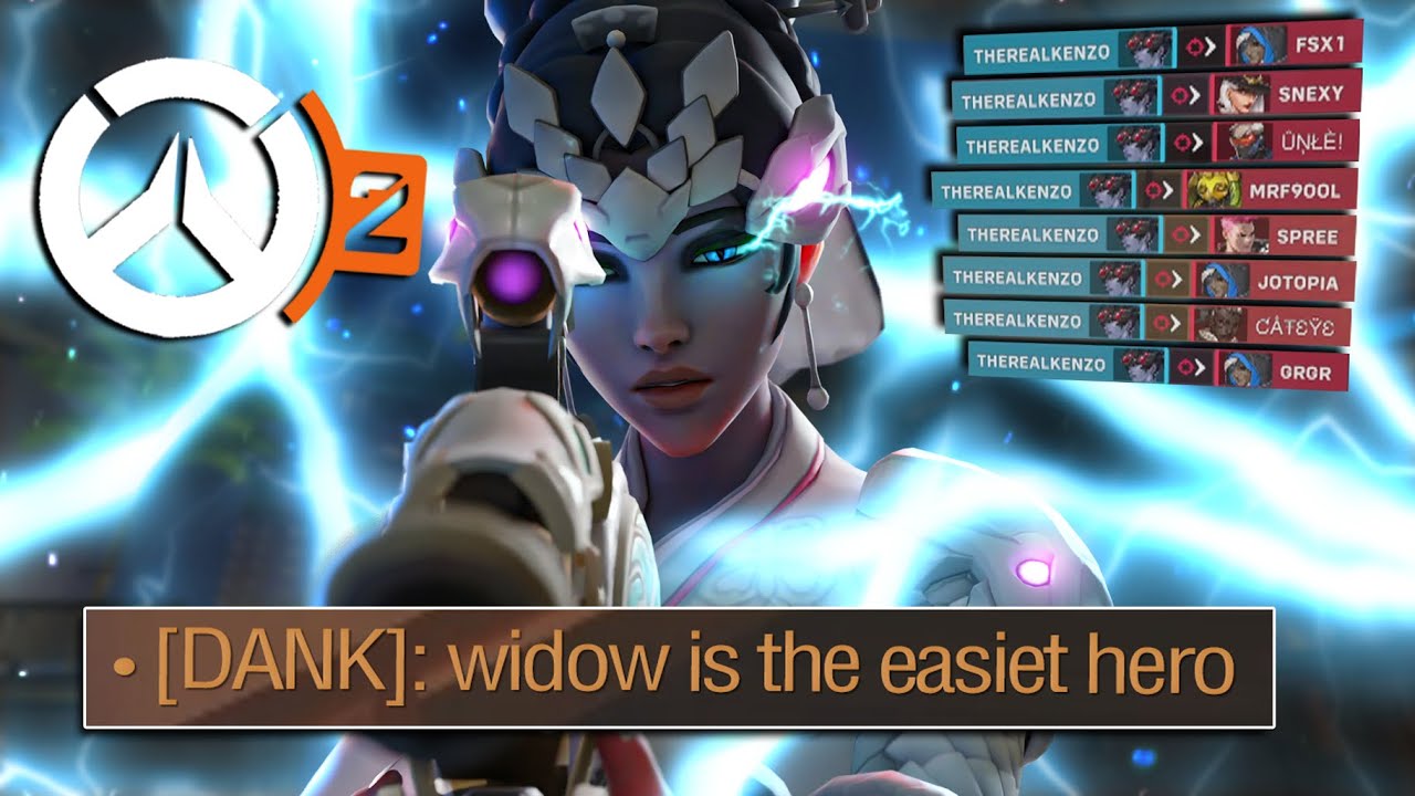 Overwatch Widowmaker By Henukim