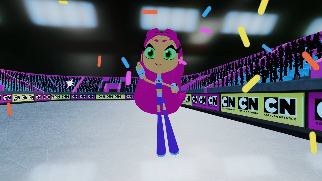 Teen Titans Go: Winter Games - Starfire Is Quite Good At Ice Skating ...