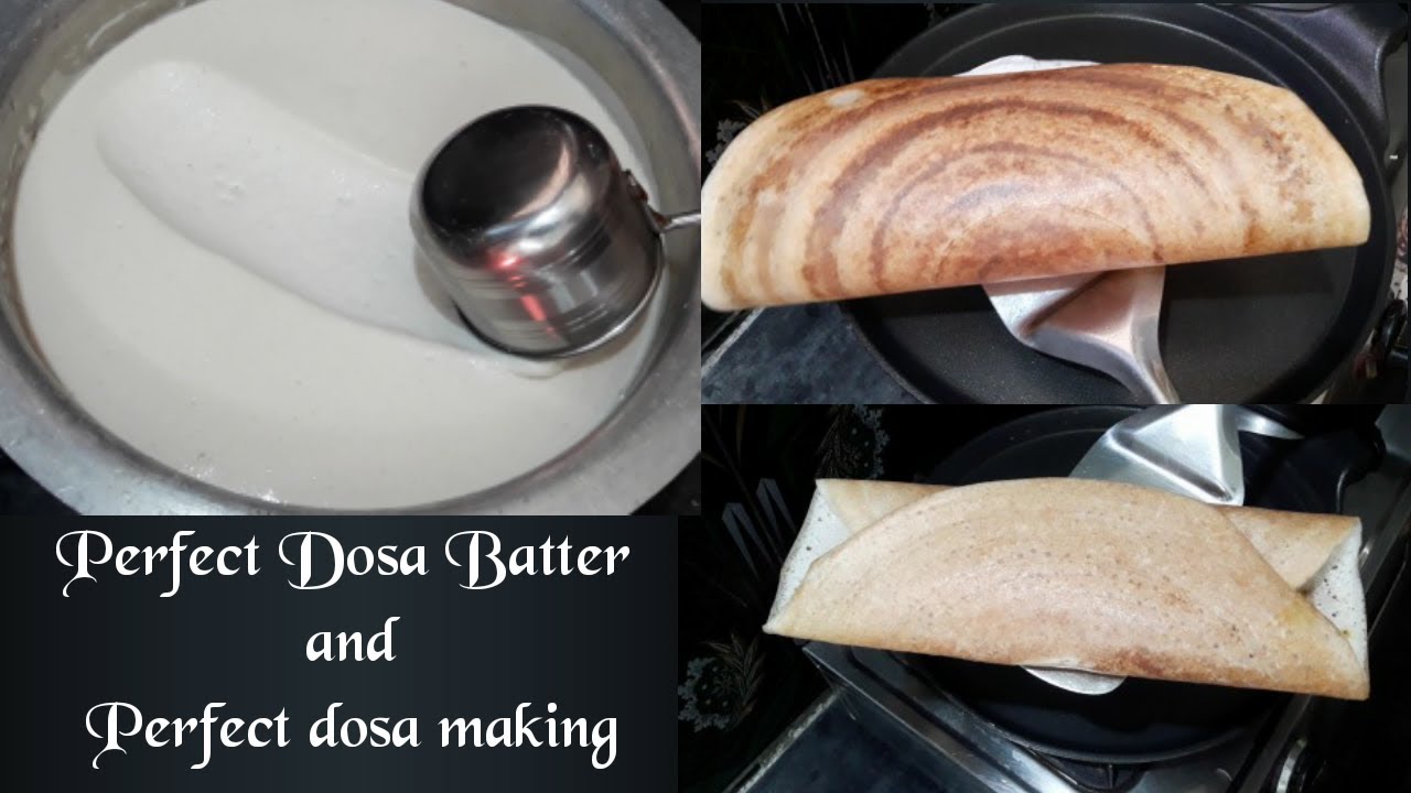 Dosa batter n dosa making process with some tips / దోసలు ఎలా చేయాలో ...