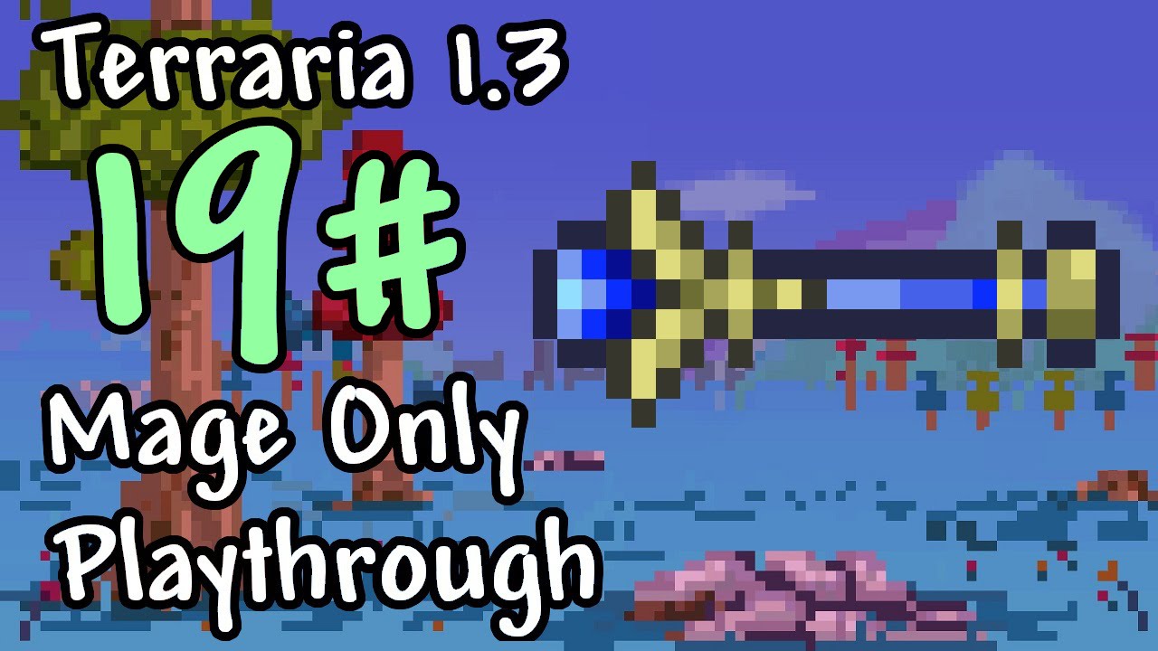 Expert Mode Terraria || Mage Only: Aqua Scepter || Episode 19 - YouTube