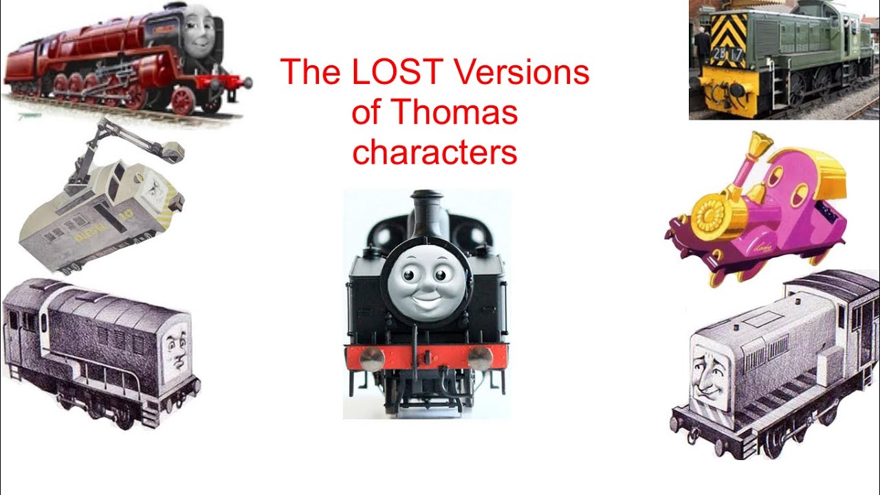 The LOST Versions of Thomas characters - YouTube