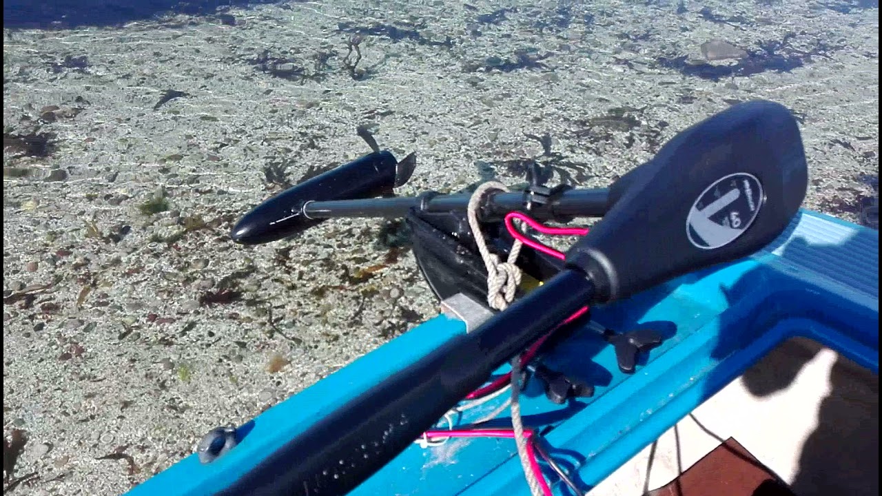 Beached on the outer Eilean, Millport, Skipper 14 with Bison electric ...