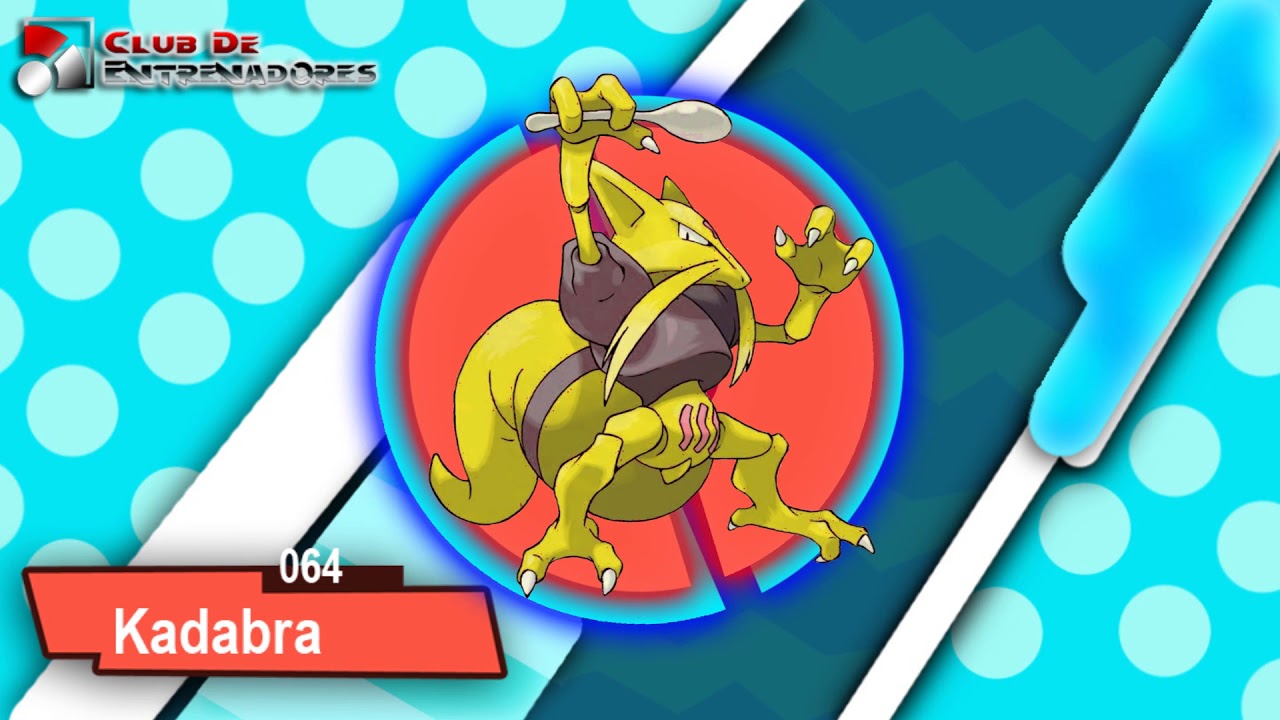064 KADABRA POKEDEX - YouTube