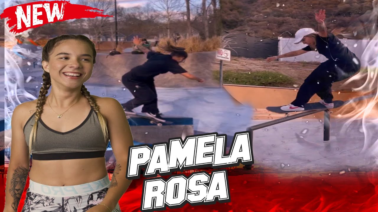 Pamela Rosa 2022 🛹 Sls Winner's Skateboarding Tricks - YouTube
