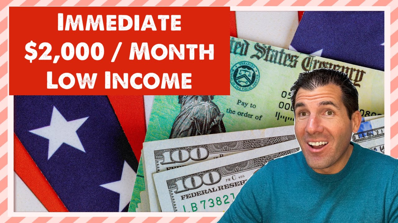 Immediate $2,000 Monthly Checks for the Low Income & Social Security ...