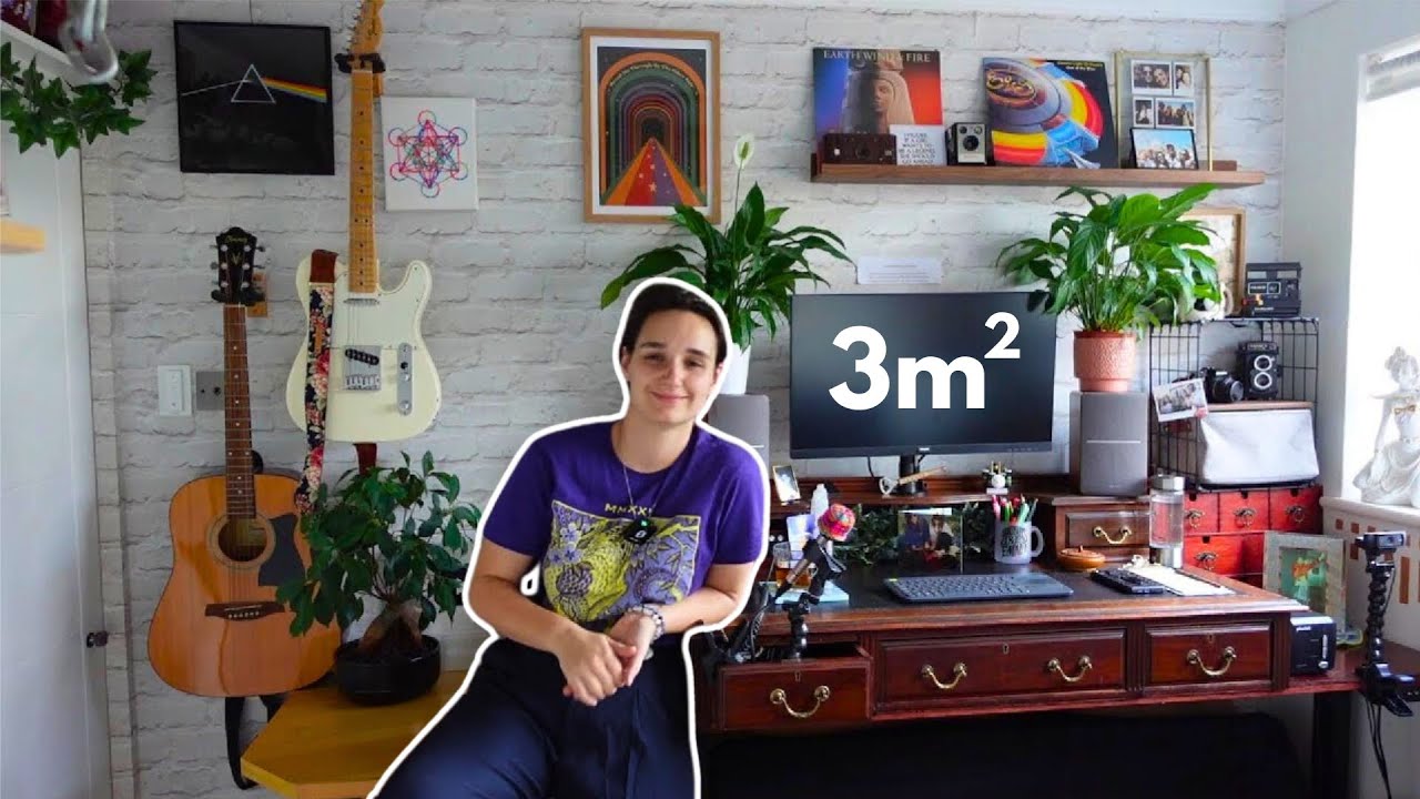 THE SMALLEST Studio, Office and Bedroom in 90Sqft - FULL TOUR - YouTube