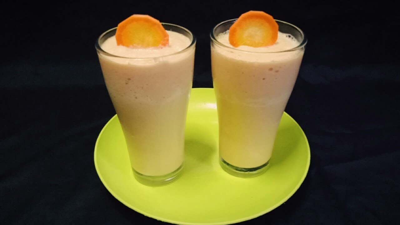 Carrot Shake l How to make carrot shake - YouTube