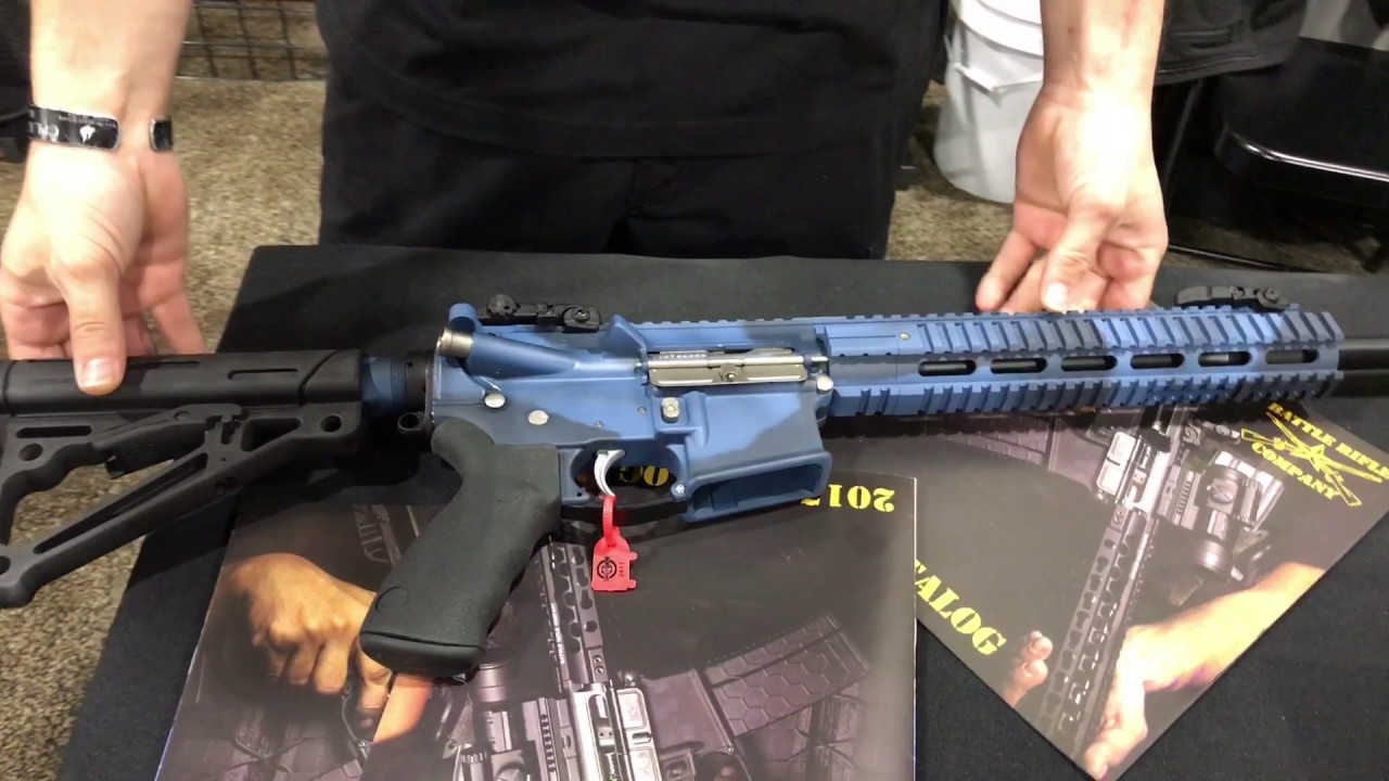 Shot Show 2017: Battle Rifle Company BR4 Cutlass - YouTube