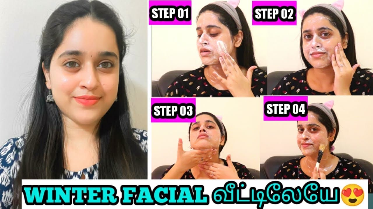 🔥4 STEP WINTER GLOWING FACIAL🤩TRY THIS TO GET INSTANT GLOWING SOFT SKIN ...