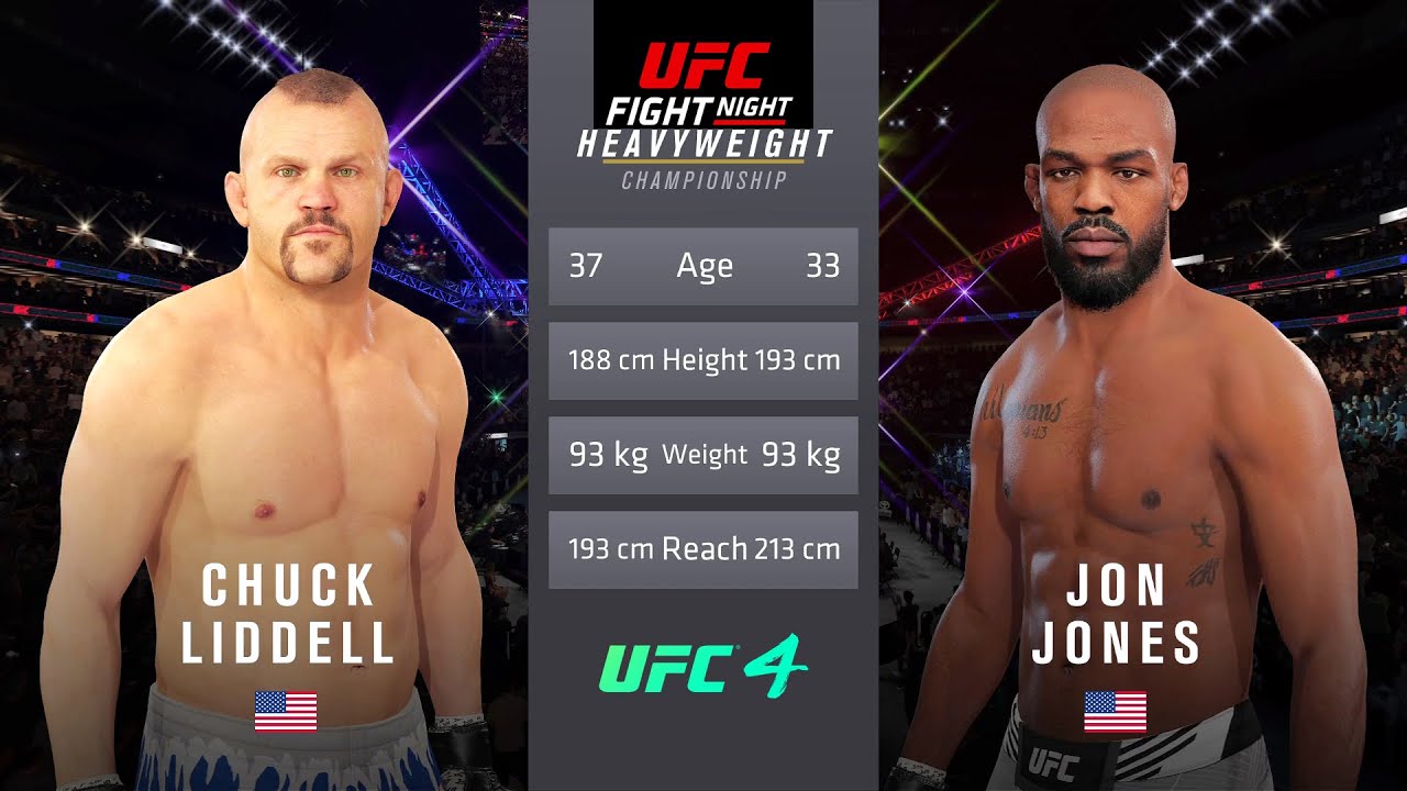 Chuck Liddell vs Jon Jones Full Fight - UFC Fight Of The Night - YouTube