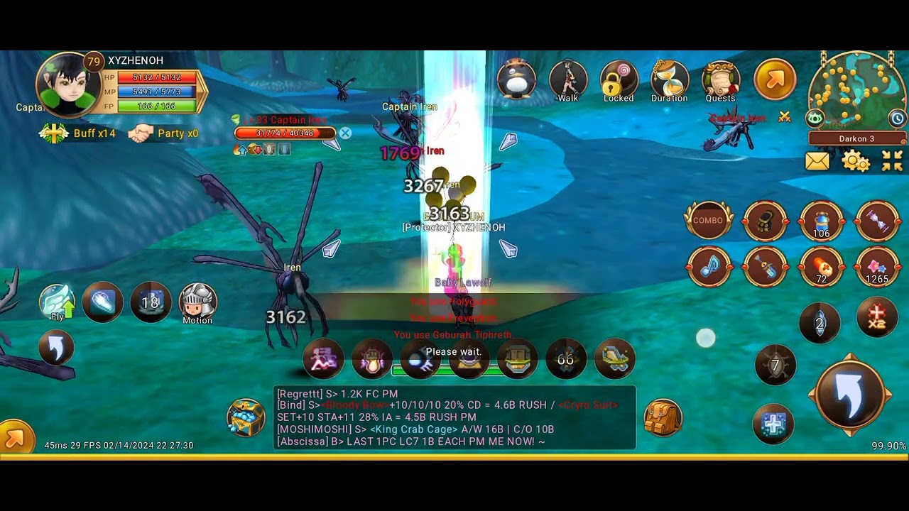 FLYFF UNIVERSE RING MASTER LEVEL 80 - YouTube