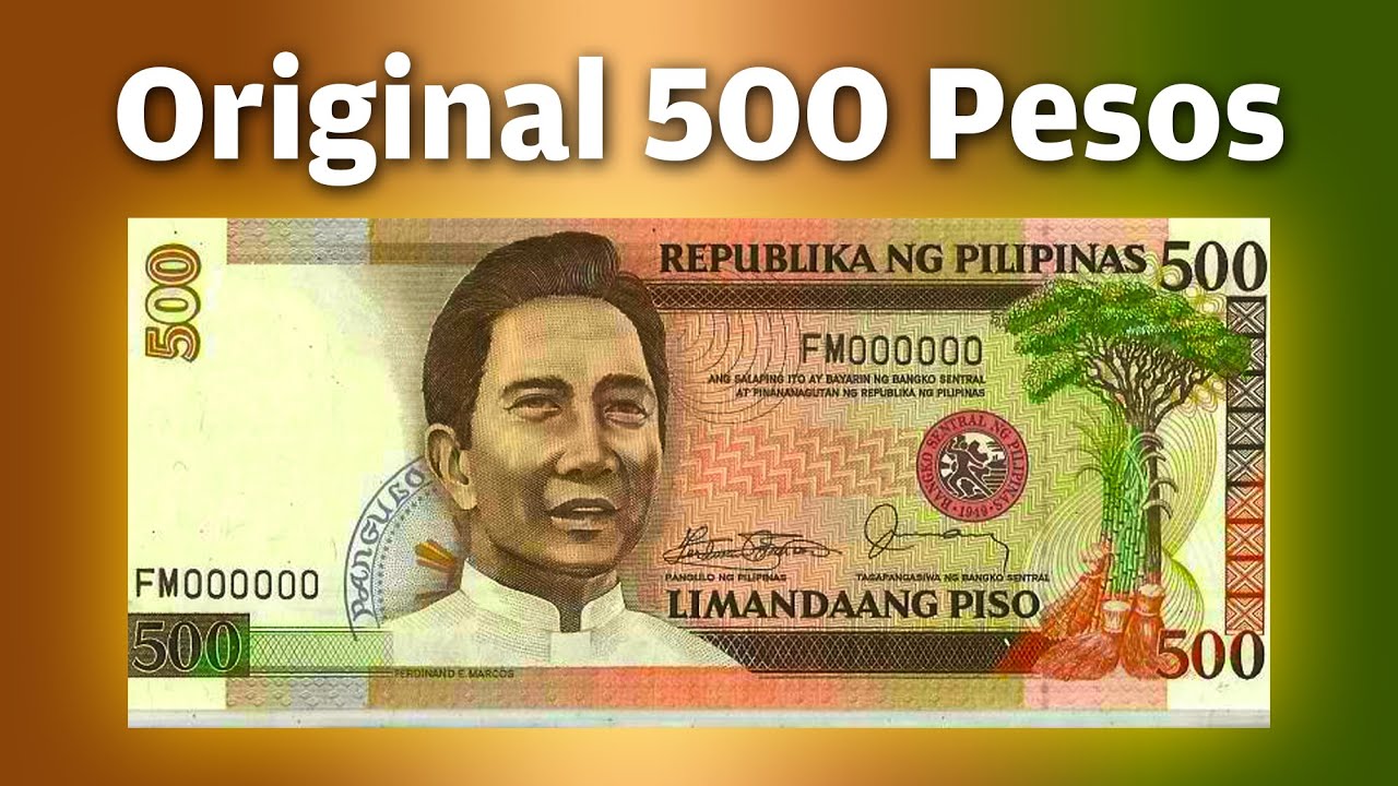 Sa Wakas! Buong Katotohanan Tungkol sa Original 500 Pesos, Lumabas Na ...
