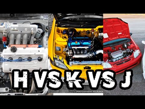 H Series vs K Series vs J Series What's The Best Swap?!