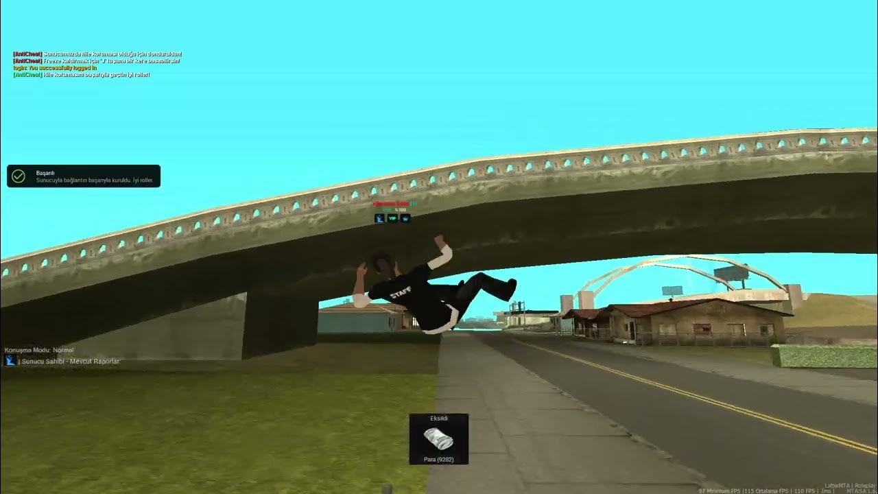 [MTA:SA] Lifea scripting Anti-Hile koruması #1 @Vibessex - YouTube