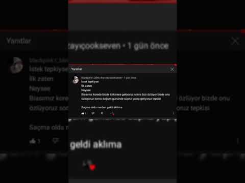 BTS istek tepki ( istek alıyorum)