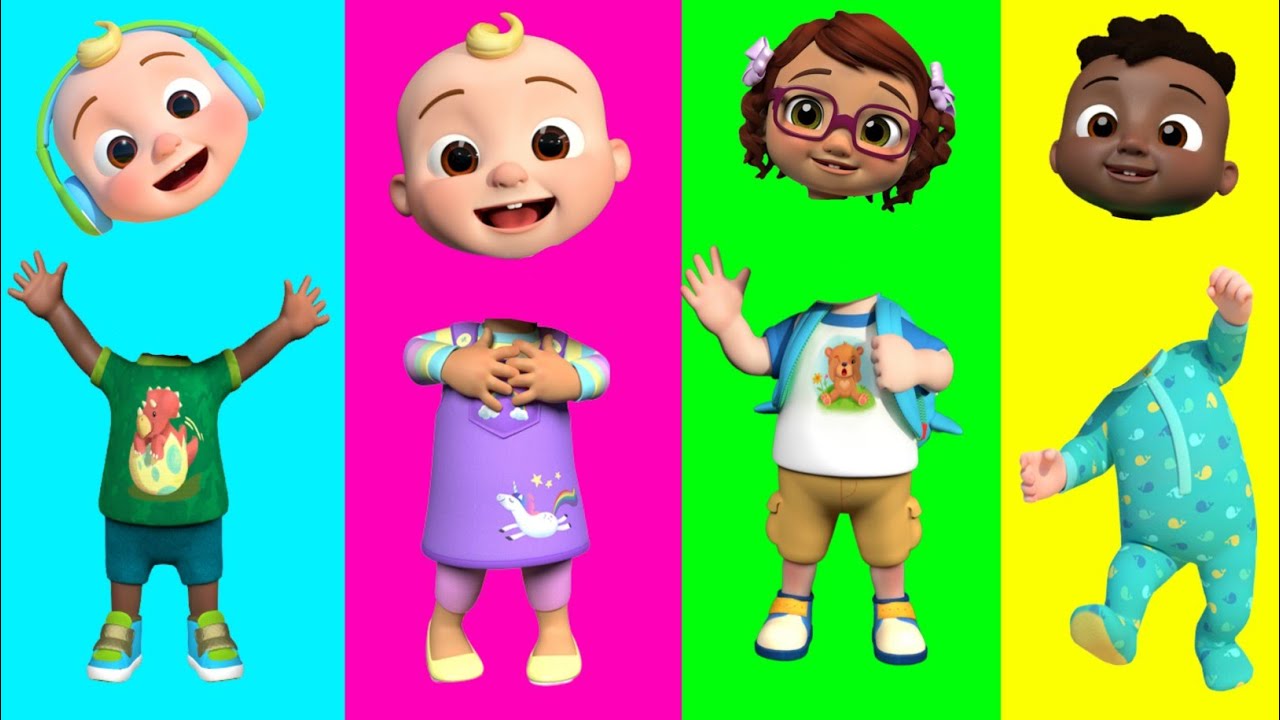 COCOMELON | Match the head | Video for kids - YouTube