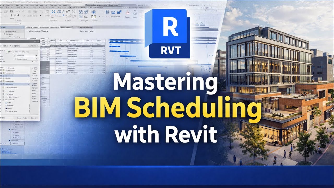 Mastering BIM Scheduling with Revit - YouTube