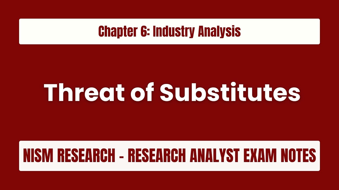 What Is the Threat of Substitutes and How Does It Affect Industries ...