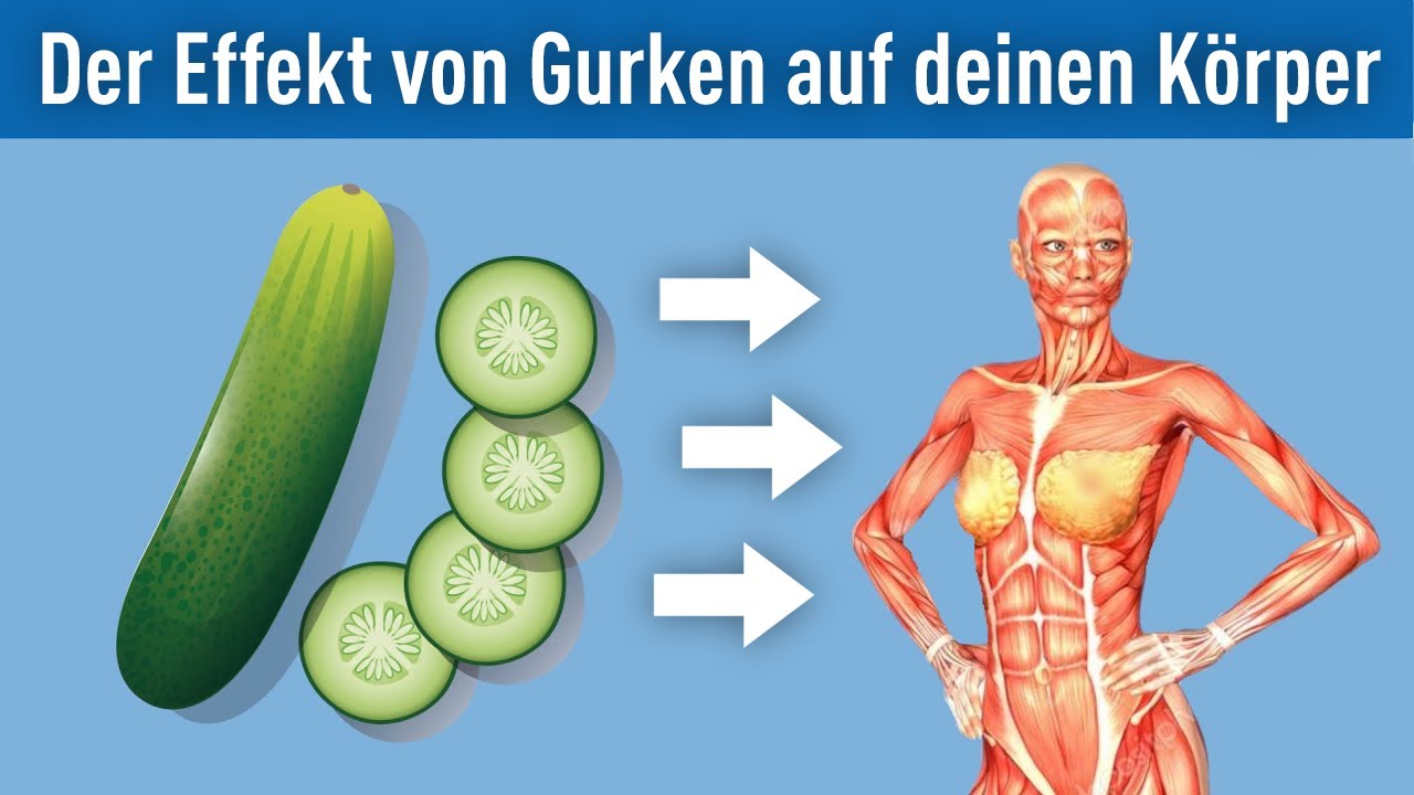 Diese Frau isst jeden Tag eine Gurke, was das bewirkt hat uns umgehauen ...