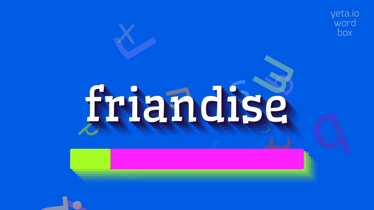 How to say "friandise"! (High Quality Voices) - YouTube