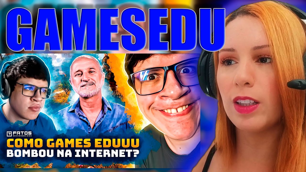 REACT - Quem é Games EduUu - YouTube
