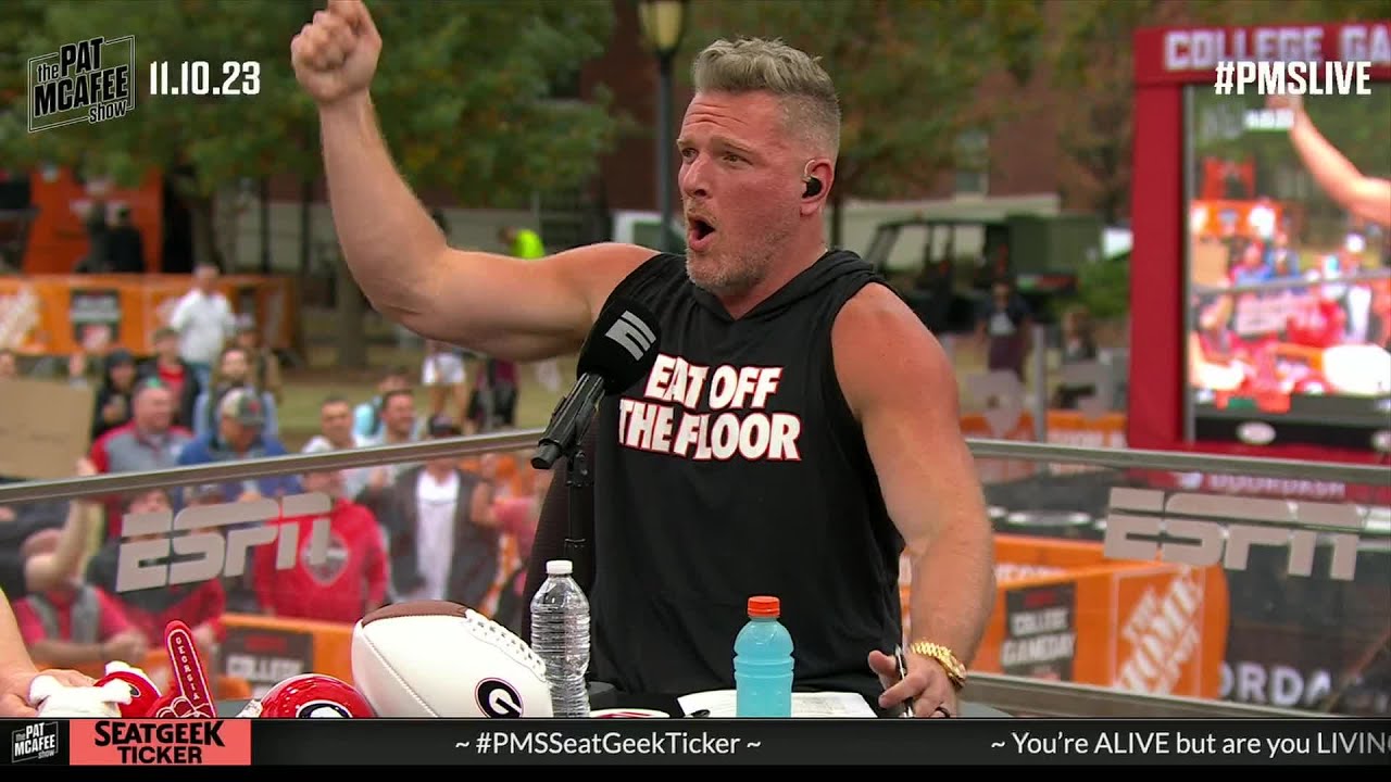 'GO DAWGS, GO DAWGS, GO DAWGS' 🎶🗣️ | The Pat McAfee Show - YouTube