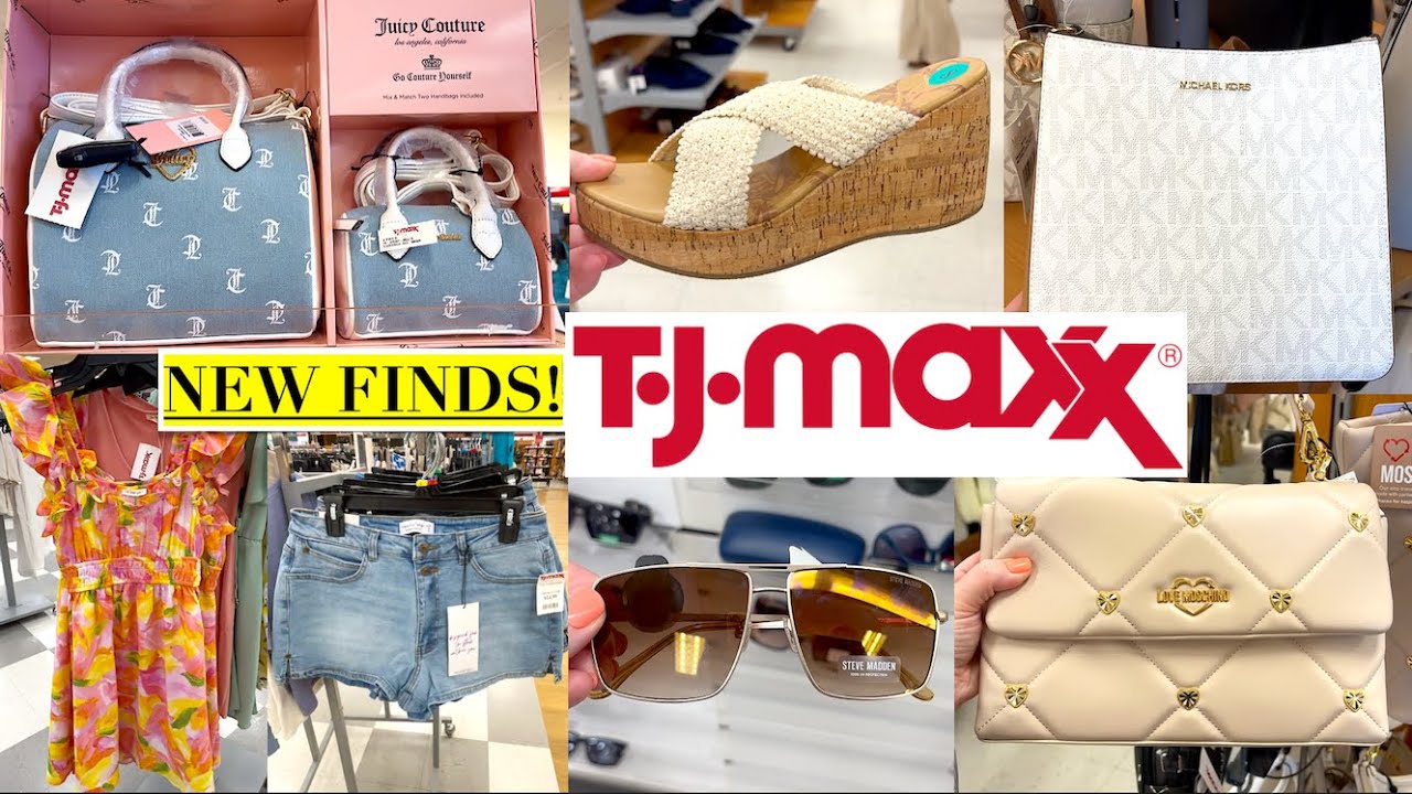 TJ MAXX SHOP WITH ME 2024 | DESIGNER HANDBAGS, SHOES, CLOTHING, JEWELRY ...