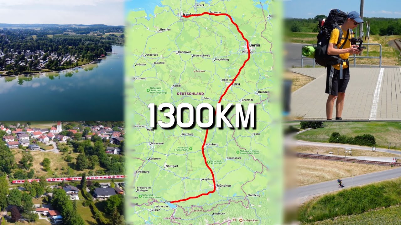 Am Ziel nach 1300KM! - YouTube