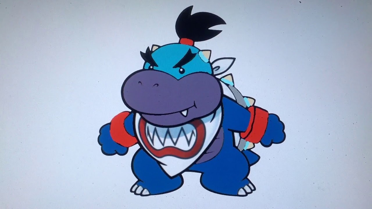 Paper Crystal Bowser Jr. - YouTube