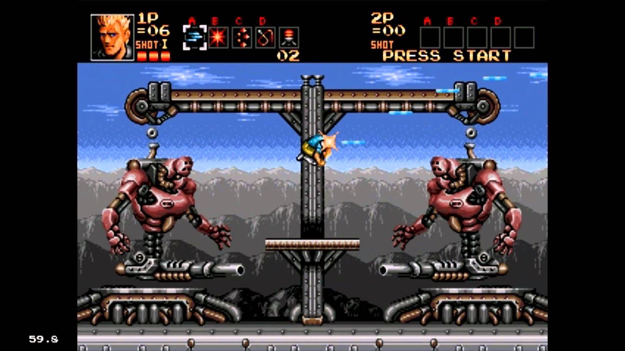 contra hard corps SEGA GENESIS - YouTube