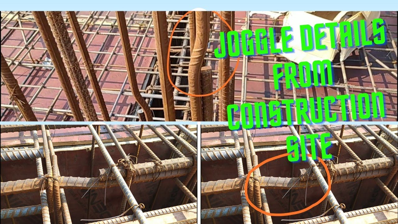 joggle details at construction site || Joggle in Column | Joggle in ...