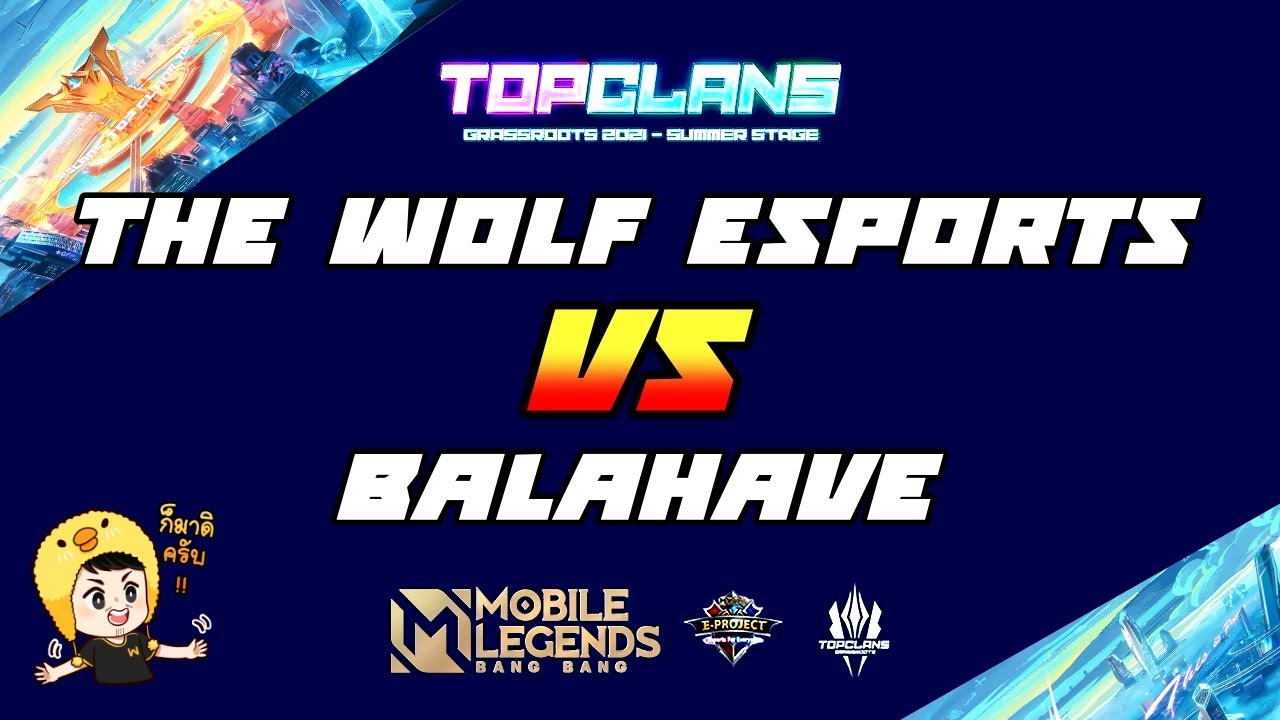 BaLaHave Vs The Wolf eSports GAME1 #MLBB #WaWa #CODASHOP - YouTube