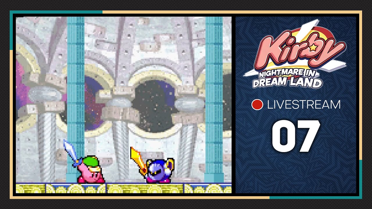 Kirby: Nightmare in Dreamland - #07 - Showdown mit Meta Knight - YouTube