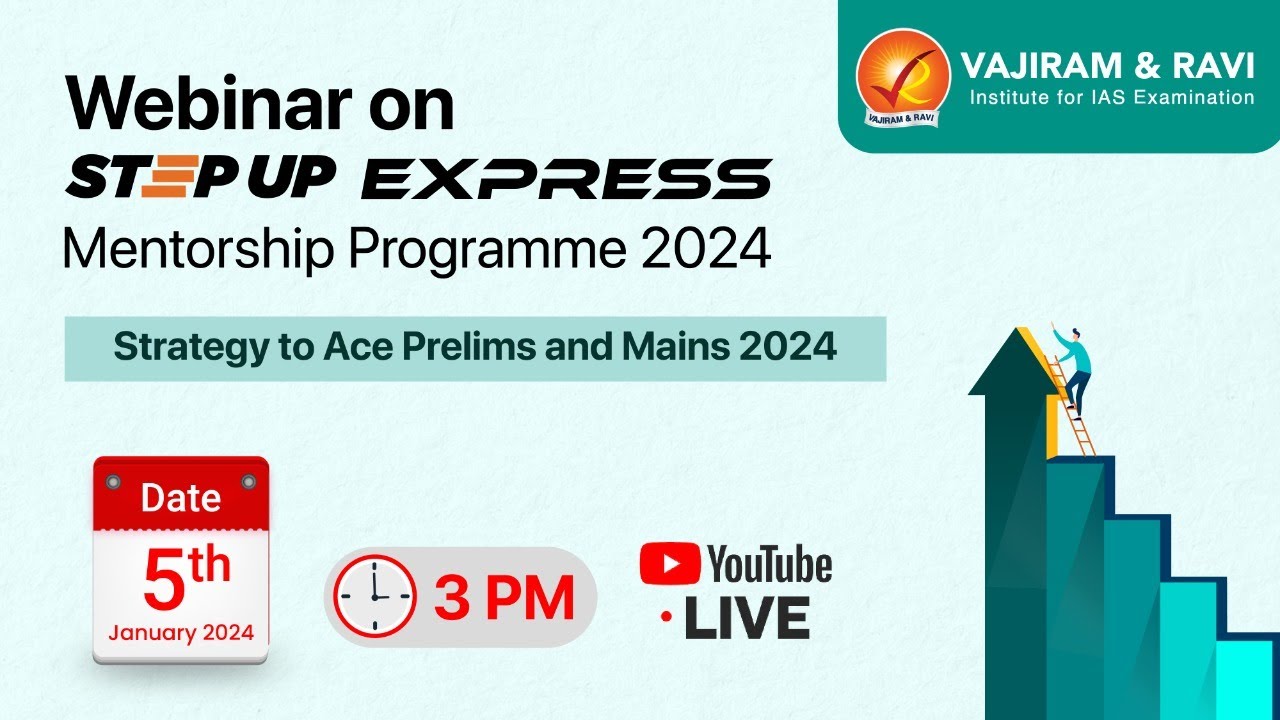 StepUp Express Mentorship Programme Webinar Vajiram & Ravi - YouTube