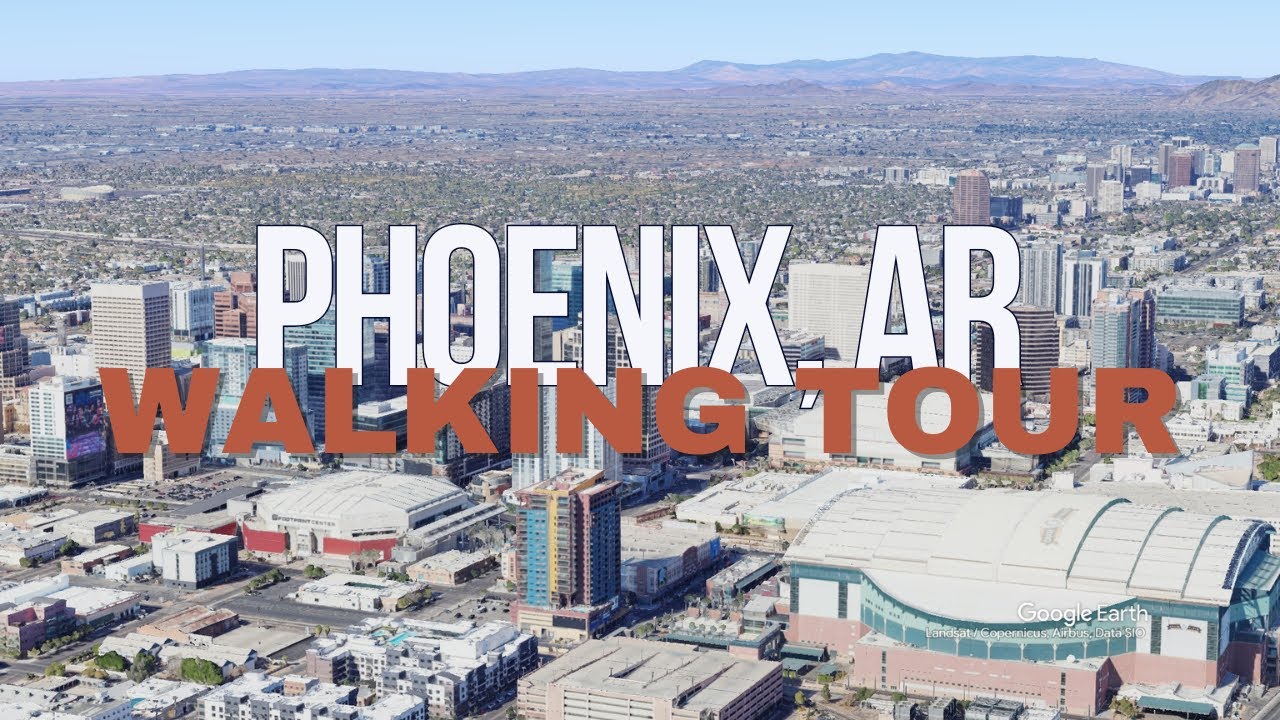 Walking Tour of Phoenix With Itinerary and Map - YouTube