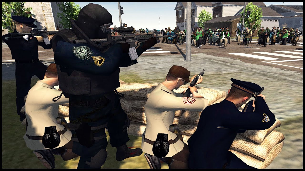 Can Riot Police Stop a Revolution?! - Men of War: Red Rising Mod Battle ...