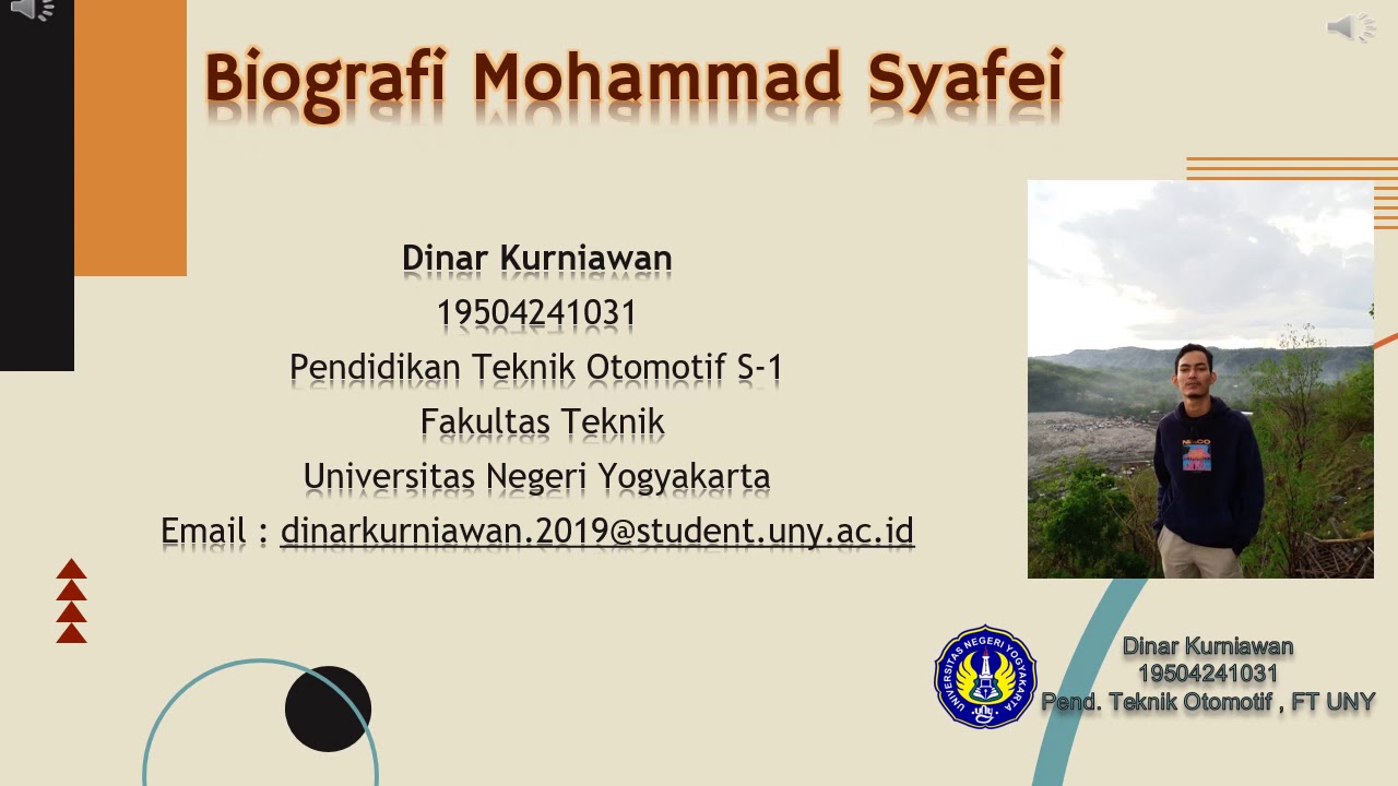 Biografi Mohammad Syafei - YouTube